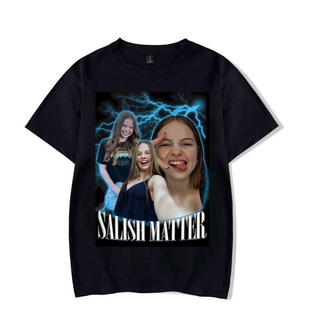 Salish Matter Merch T-shirt Summer Casual Tee Fashion Trend O-neck ...