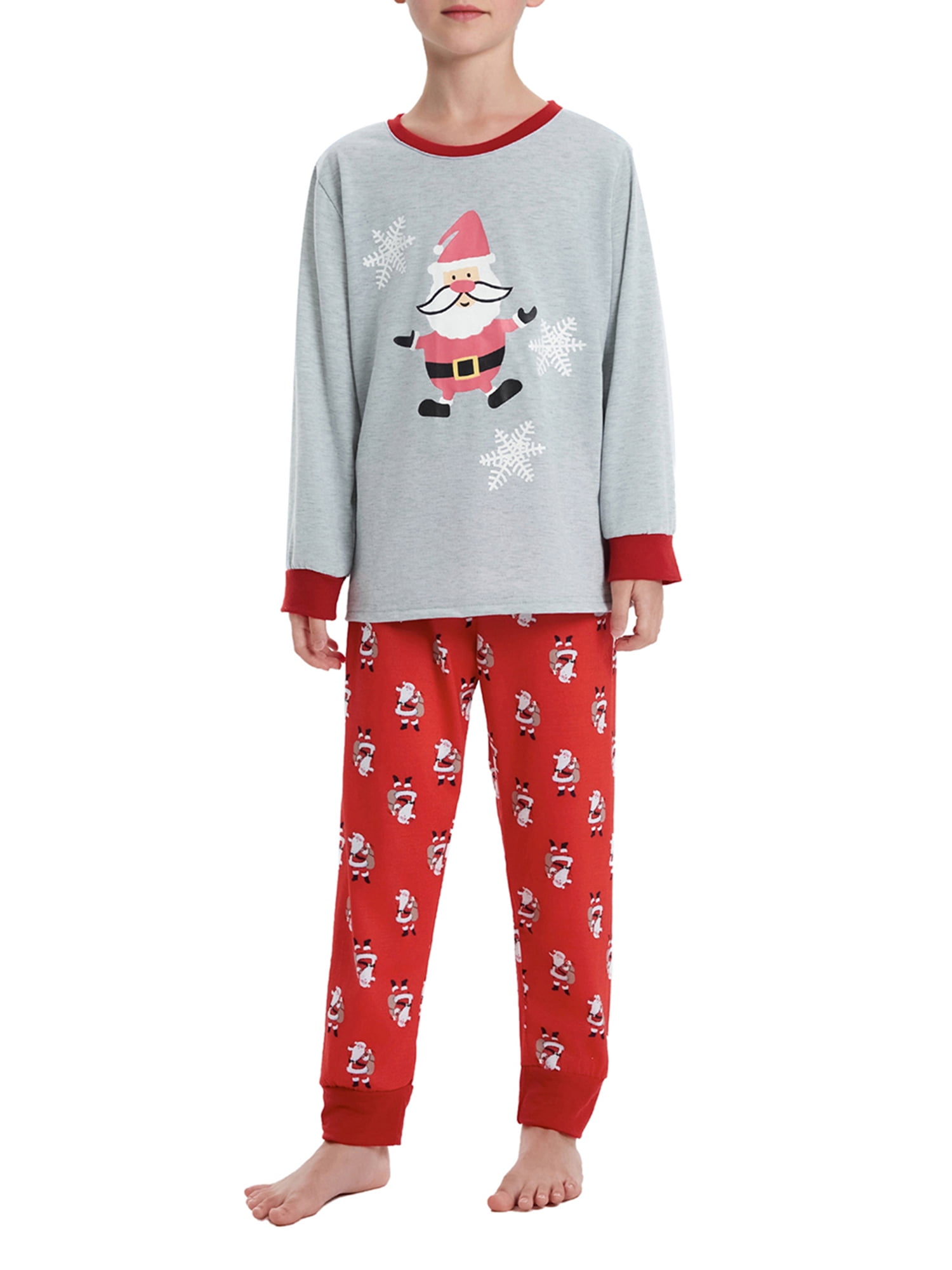 Sallenalee Xmas Matching Family 2PCS Pajamas Set, Santa Claus Family ...