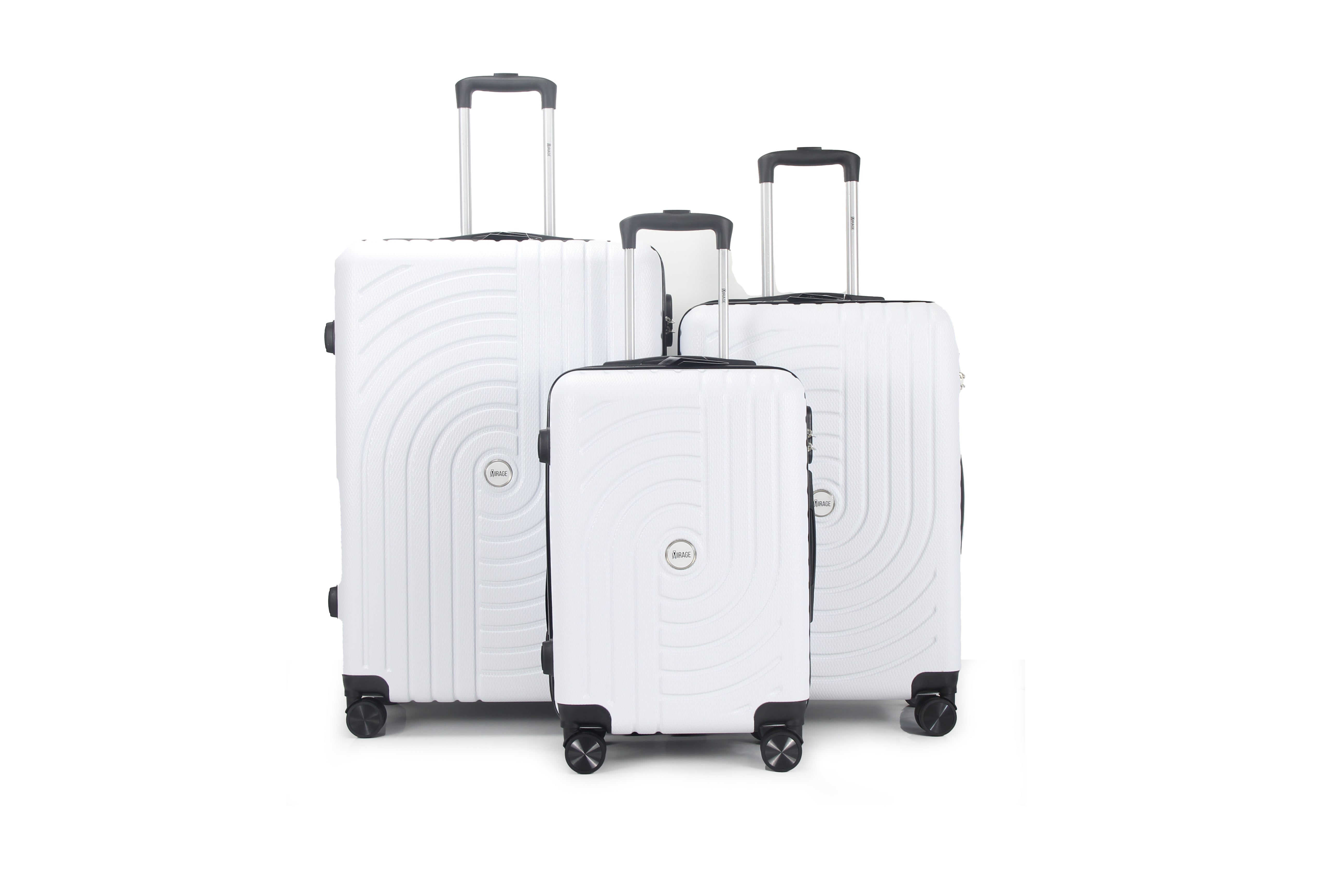 Sally ABS Hard shell Lightweight 360 Dual Spinning Wheels Combo Lock 28 ...