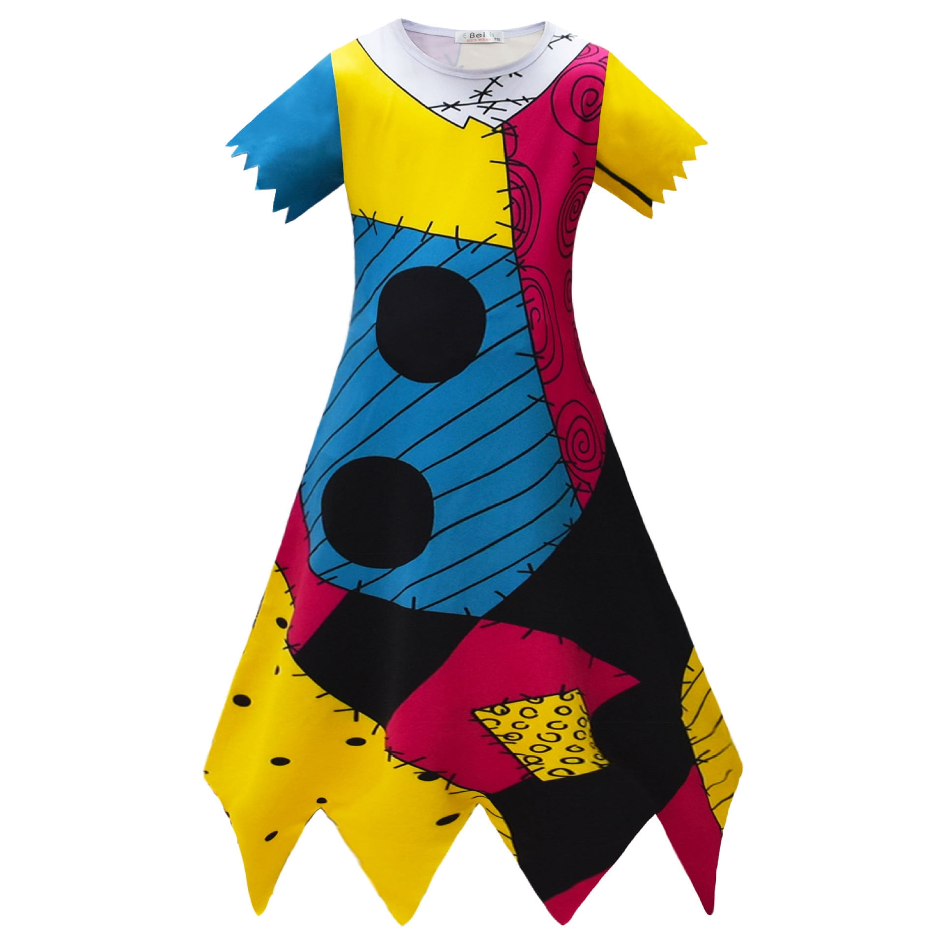 Sally Costume Little Girl Halloween Kids' Role Play Party Fancy Dress ...