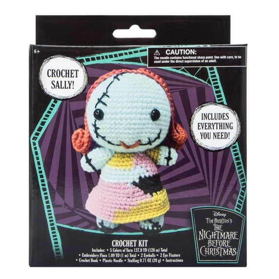 Sally Crochet Kit – Nightmare Before Christmas DIY Plush Craft ...