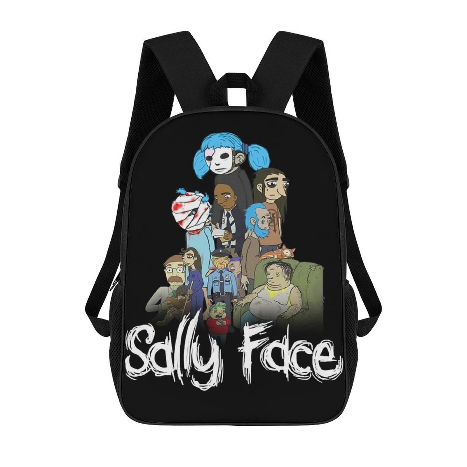 Sally Face 17 Inch Large Capacity Backpack,casual Travel Backpack ...