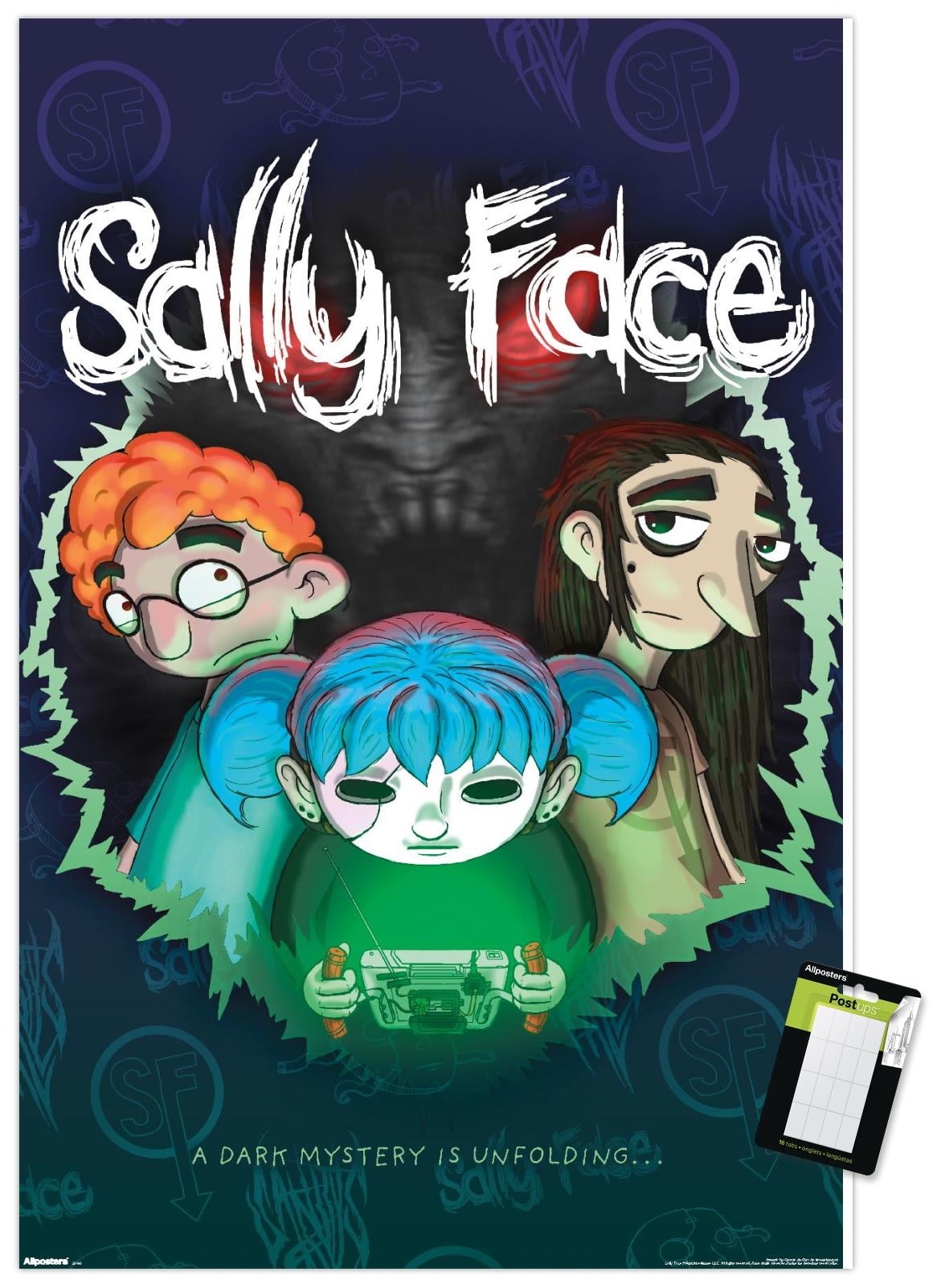 Sally Face - A Dark Mystery Is Unfolding Wall Poster, 22.375" x 34 ...