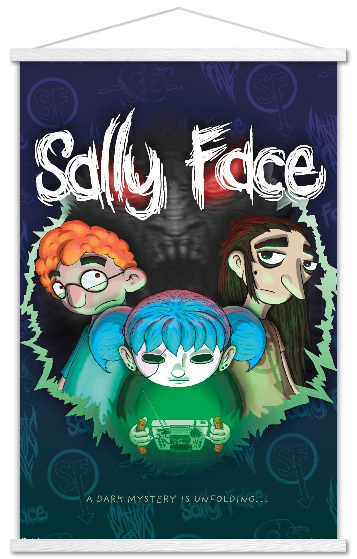 Sally Face - A Dark Mystery Is Unfolding Wall Poster with Magnetic ...