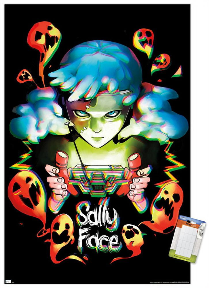 Sally Face - Ghosts Wall Poster, 22.375" x 34" - Walmart.com