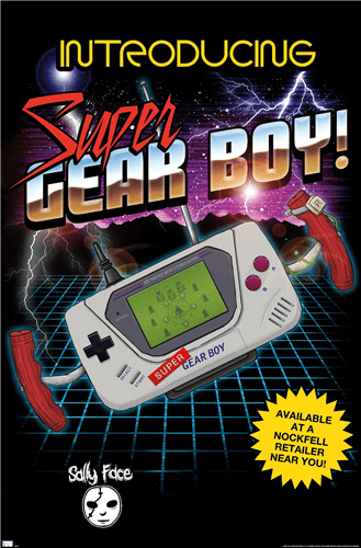 Sally Face - Super Gear Boy Wall Poster, 22.375" x 34" - Walmart.com