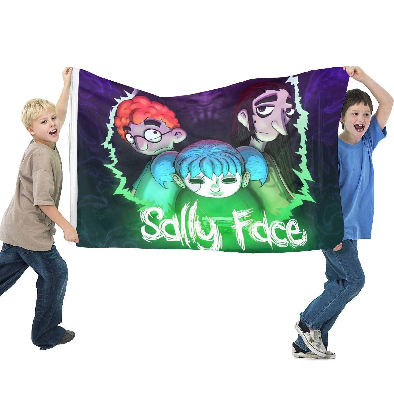The Sally Face-themed Printed Flag Perfect gift for fans, friends, and ...