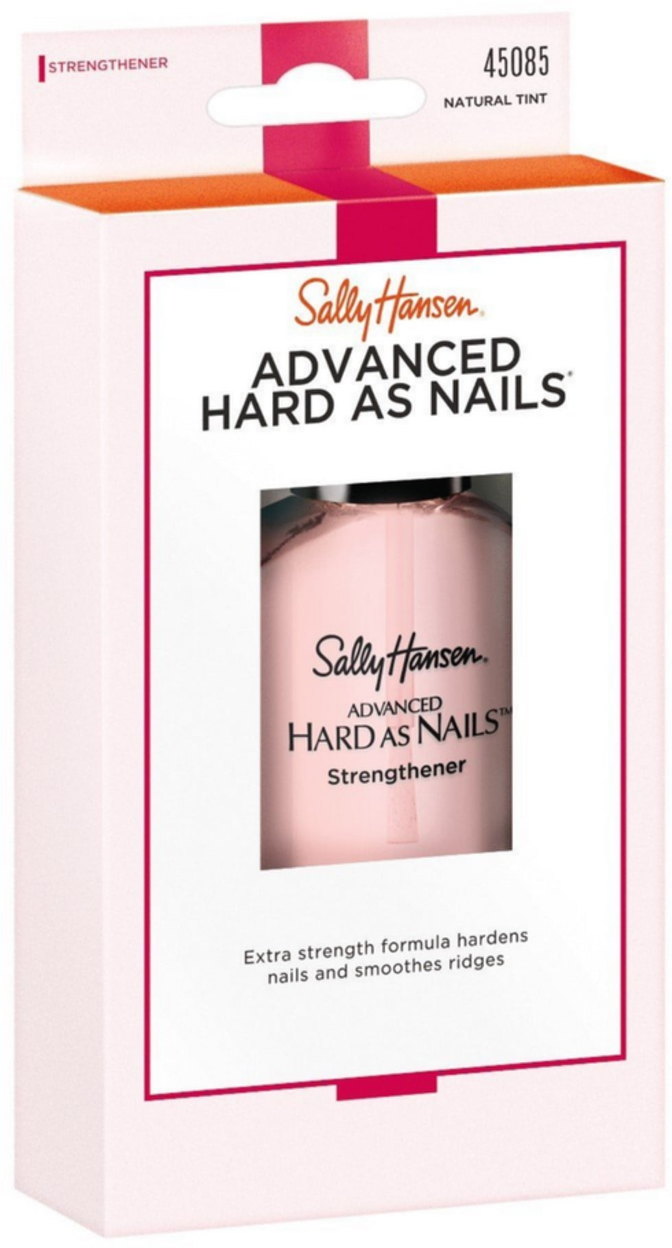 Sally Hansen Advanced Hard As Nails Natural Tint .45 oz (Pack of 6 ...