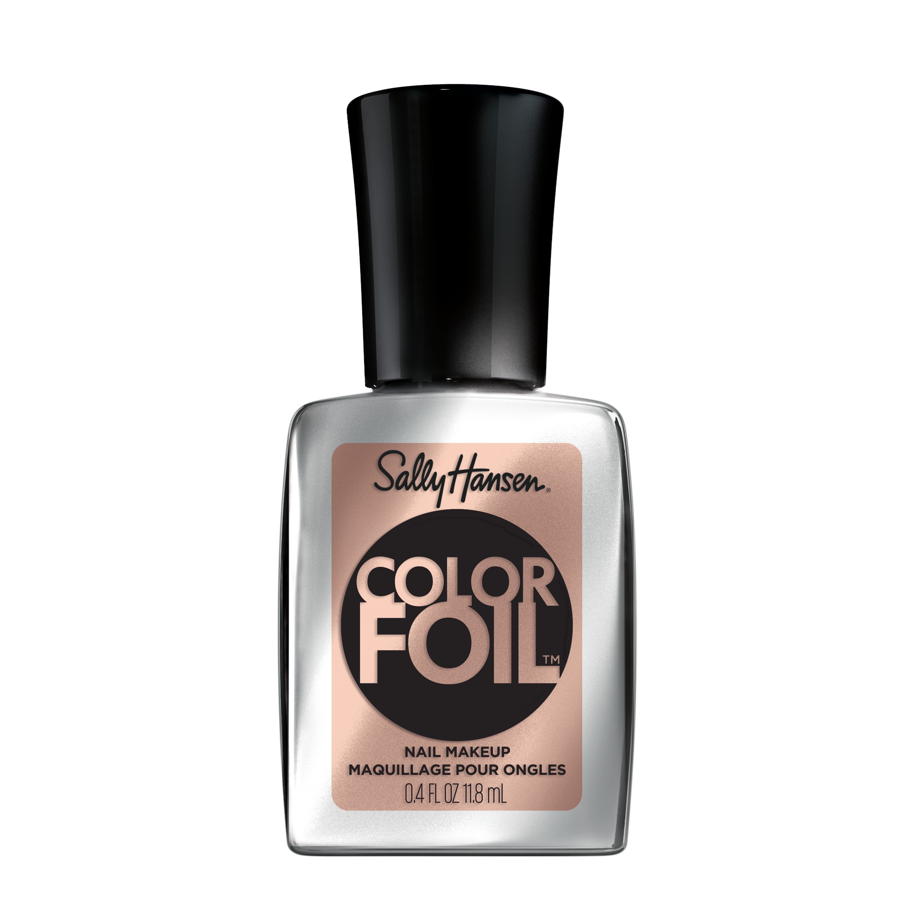 Sally Hansen Color Foil Nail Polish, Rose Beam, 0.33 fl oz - Walmart.com
