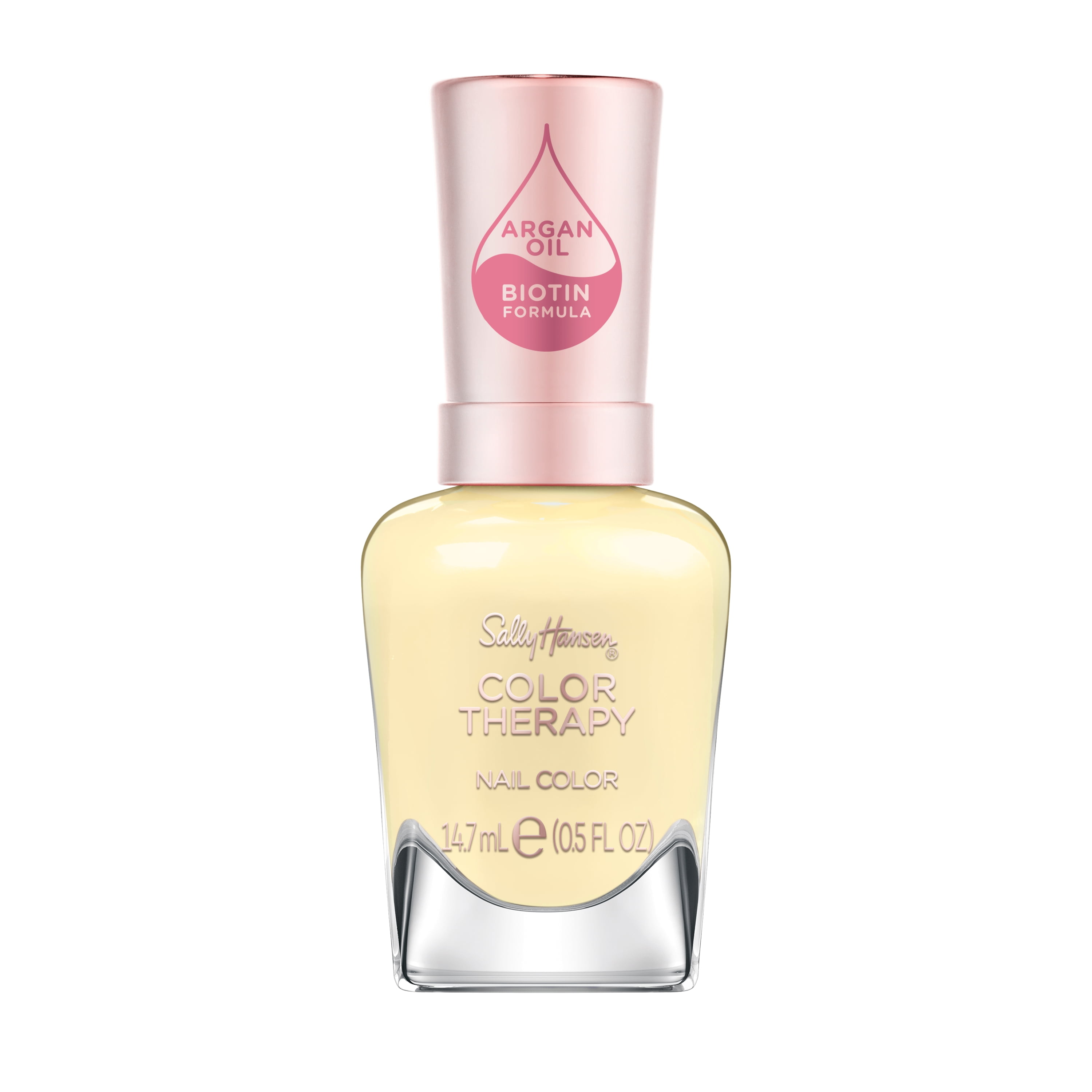 Sally Hansen Color Therapy Nail Polish, Ray of Light, Argan Oil ...