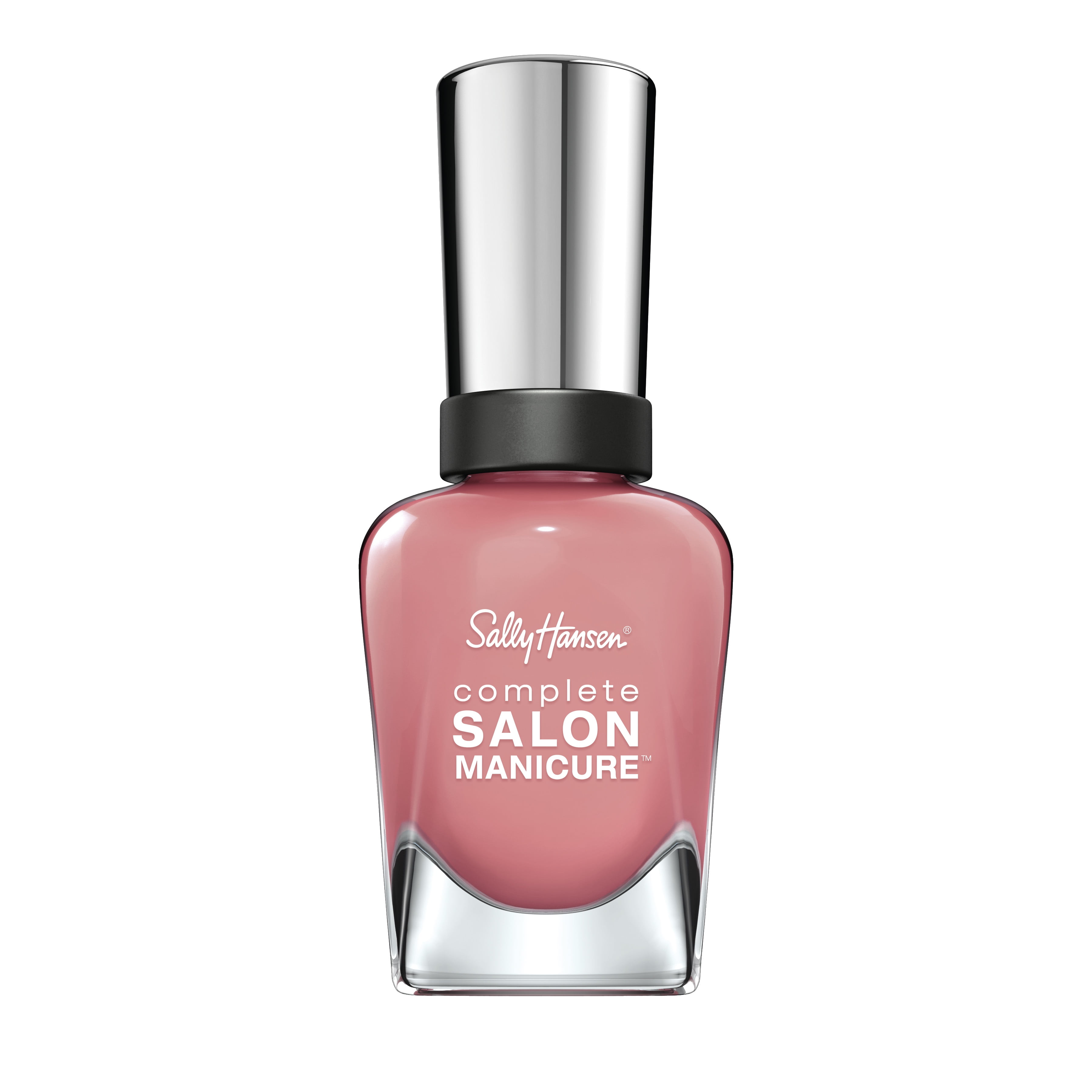 Sally Hansen Complete Salon Manicure Nail Polish, Pink Pong, 7-in-1 ...