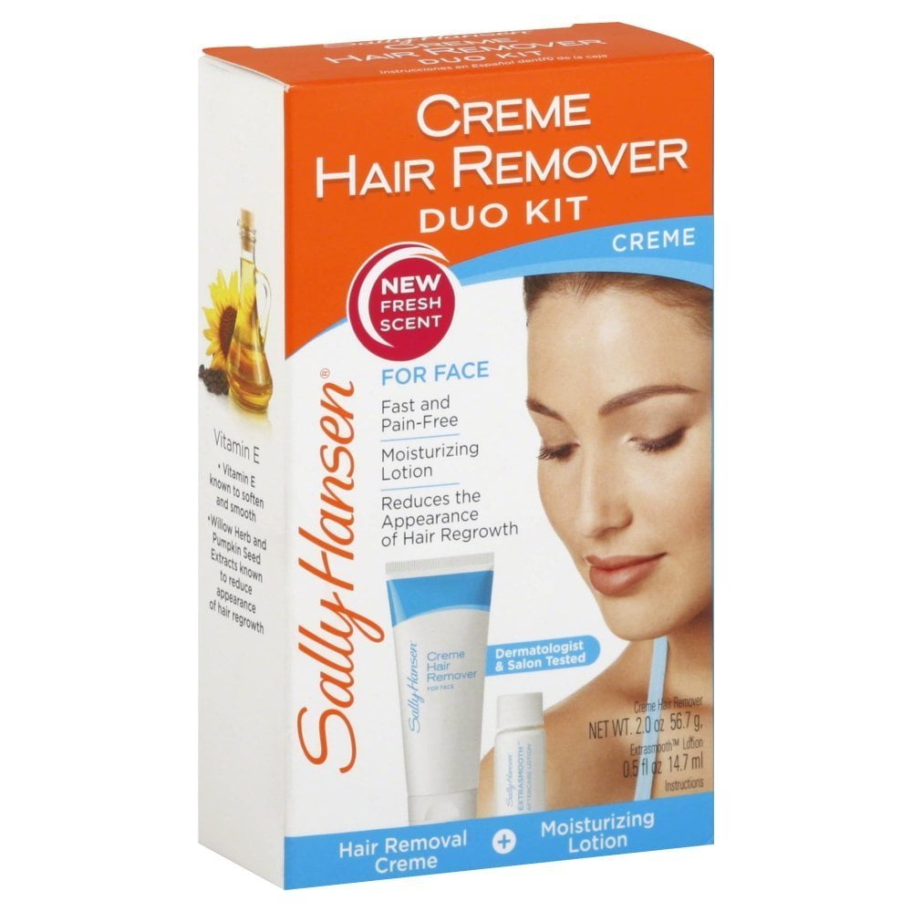 Sally Hansen Cream Hair Remover Kit, 1 Count (Pack of 2) - Walmart.com