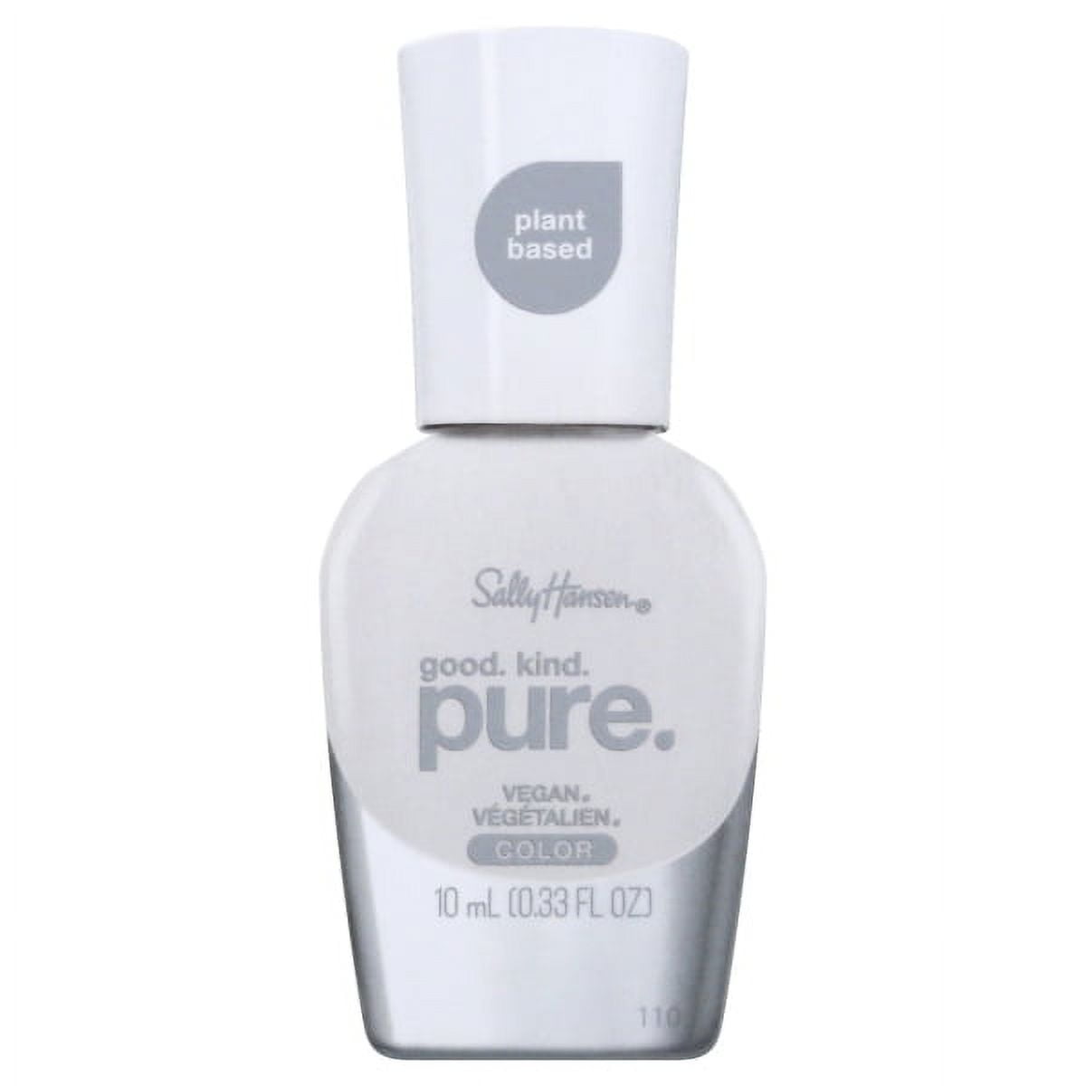 Sally Hansen, Nail Polish, 10ml, Good.Kind.Pure White Tea - Walmart.com