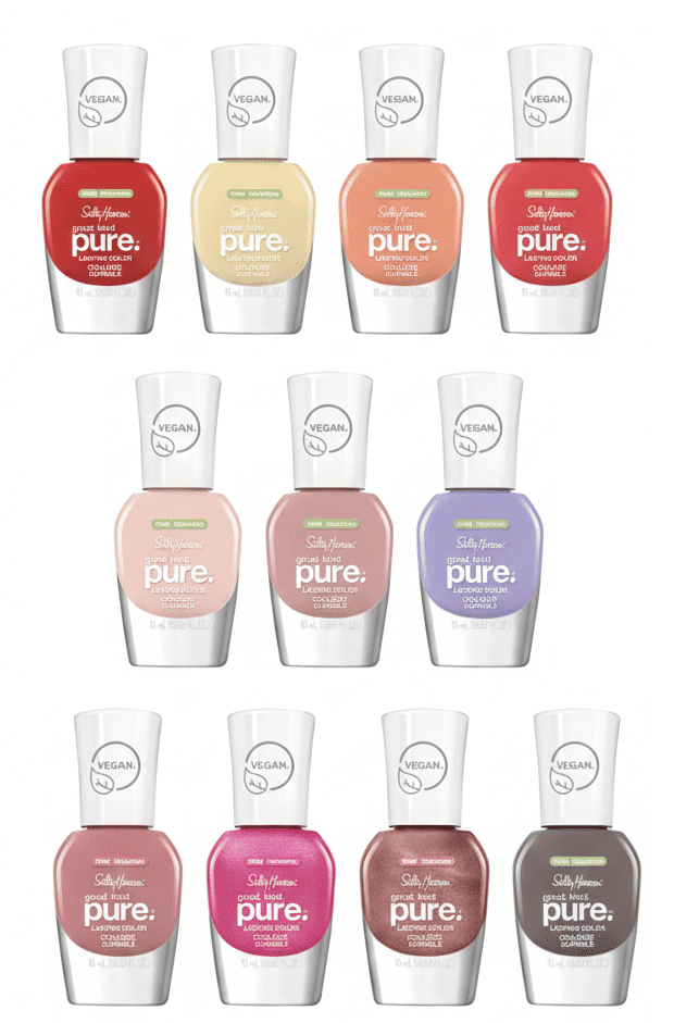 Sally Hansen - Good. Kind. Pure Vegan Nail Colour, Nail Polish, Lot of ...