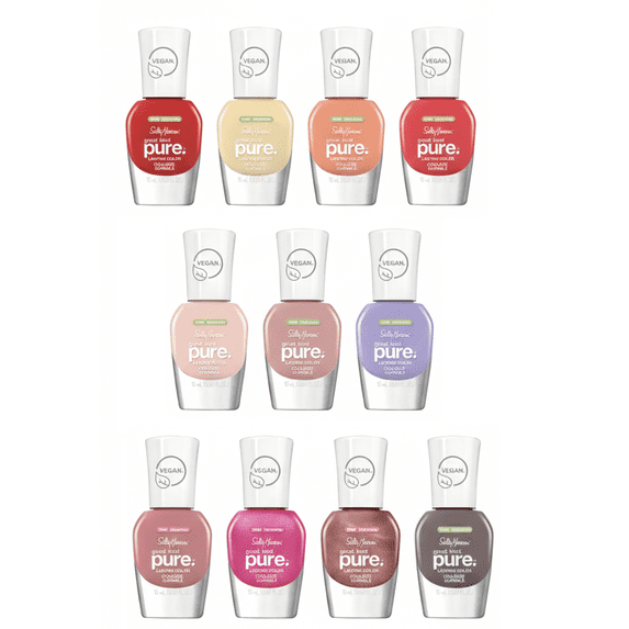 Sally Hansen - Good. Kind. Pure Vegan Nail Colour, Nail Polish, Lot of ...