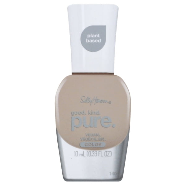 Sally Hansen Good.Kind.Pure Vegan Fingernail Polish, Almond Tan, 0.33 ...
