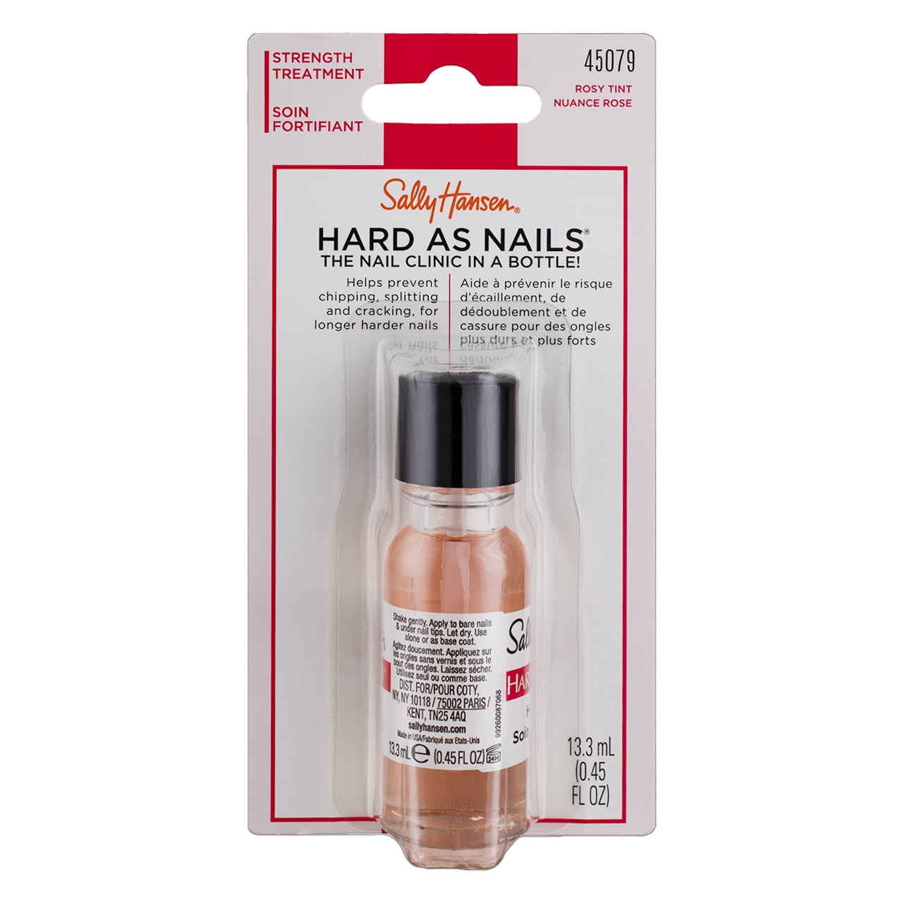 Sally Hansen Extra Strong Hard As Nails Nail Hardener, 0.45 fl oz ...