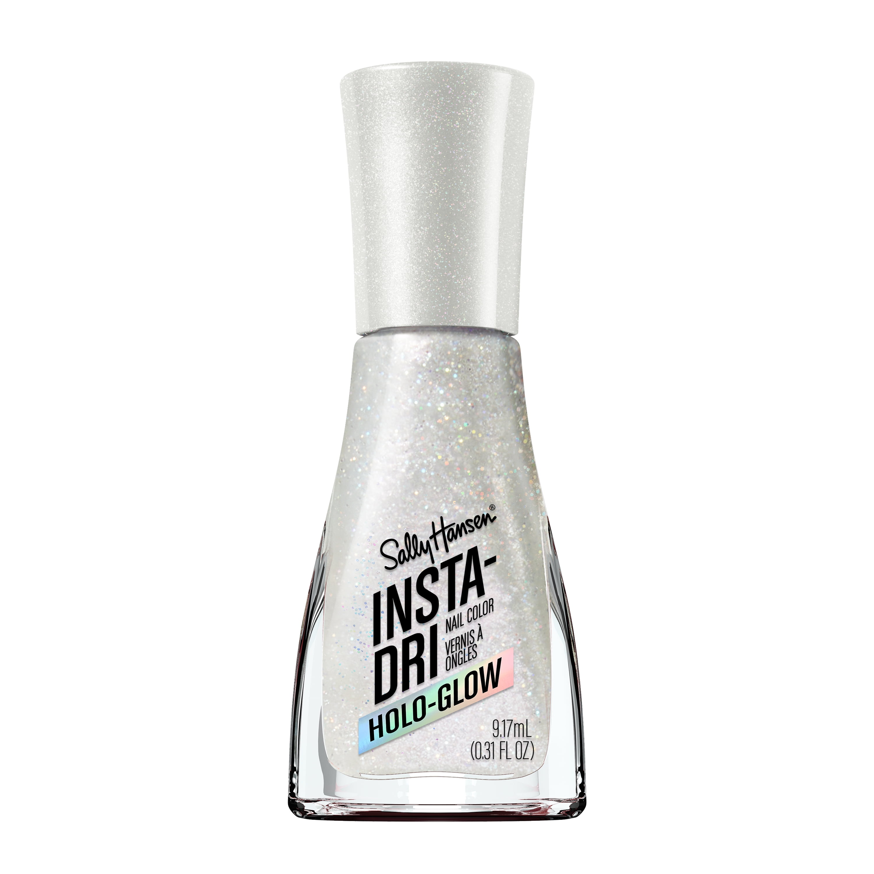 Sally Hansen Insta-Dri Nail Polish, Holo-Glow Collection, Shine Bright ...