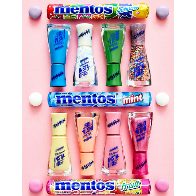 Sally Hansen Insta-Dri Nail Polish, Mentos Collection, Set of 8 Colors ...