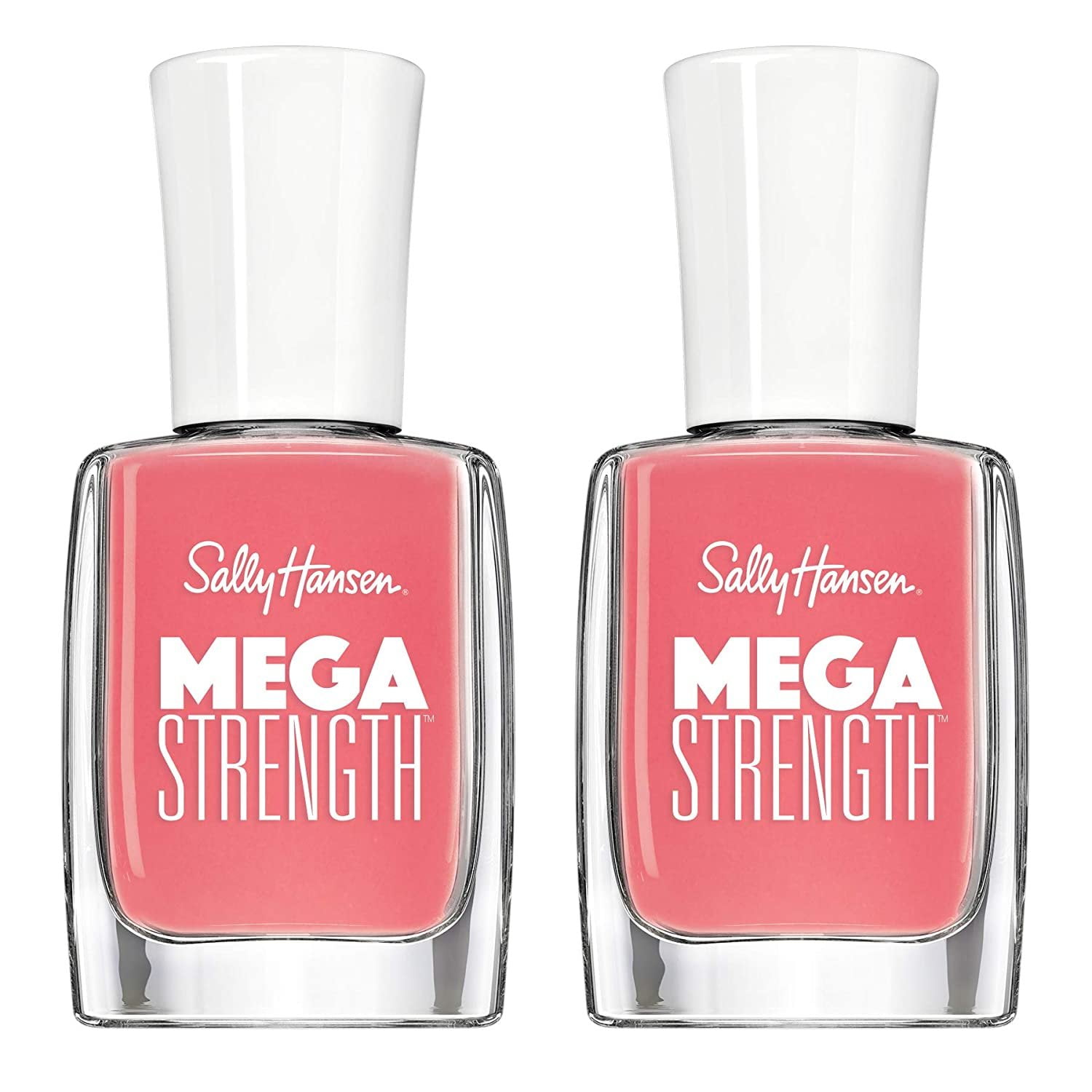 Sally Hansen - Mega Strength - 036 On Fleek 0.4 fl oz 2-PACK - Walmart.com