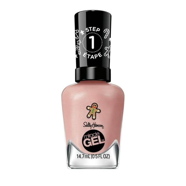 Sally Hansen Miracle Gel Holiday Nail Polish, Oh Ginger Snap! 908, 0.5 ...