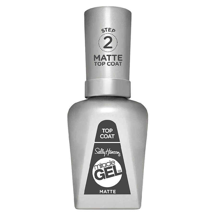 Sally Hansen Miracle Gel Matte Top Coat Step 2 0.5 fl oz - Walmart.com