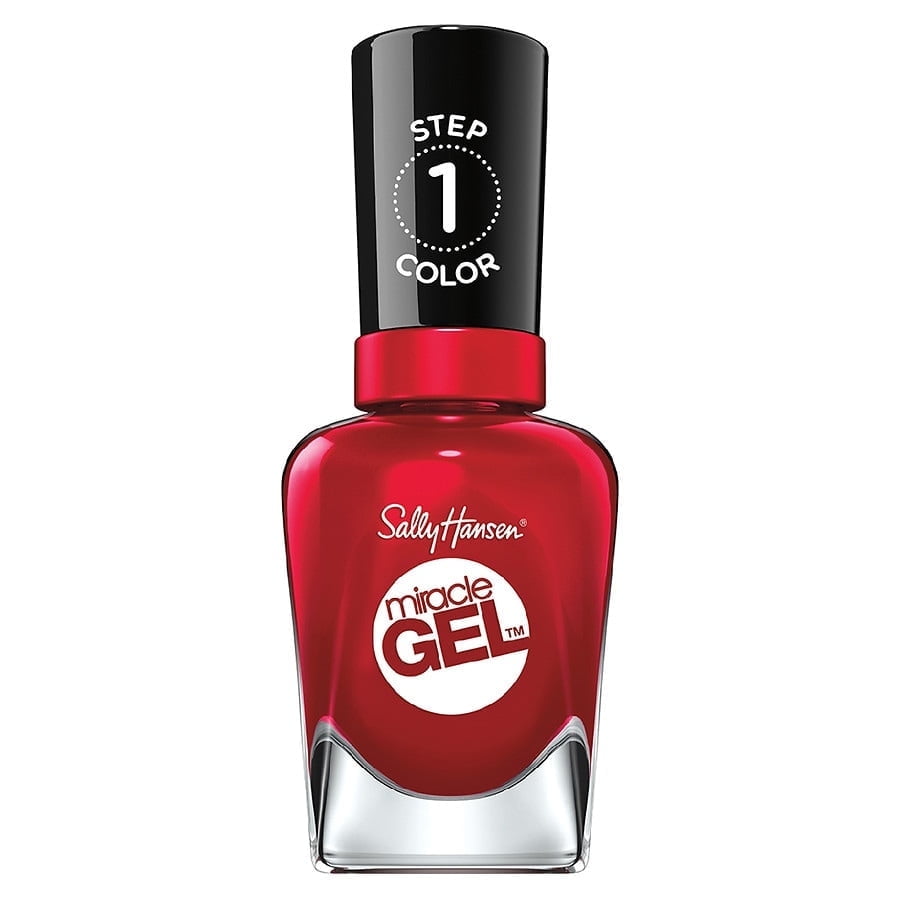 Sally Hansen Miracle Gel Nail Color, Rhapsody Red 0.5 fl oz - Walmart.com