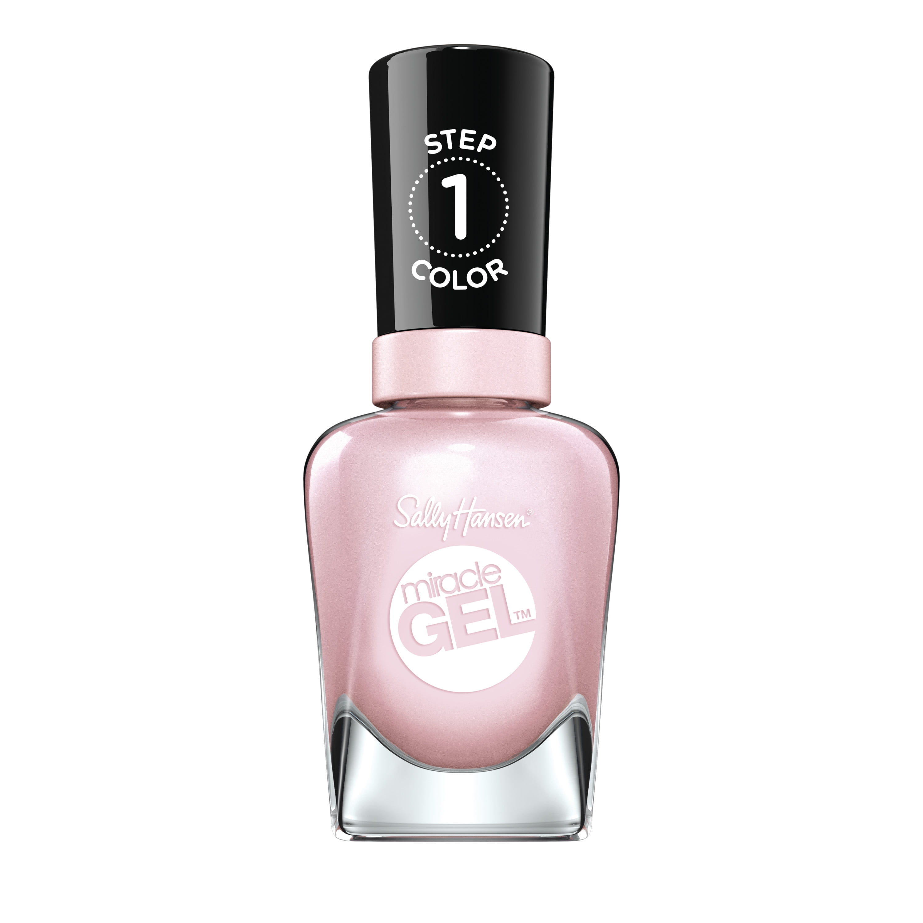 Sally Hansen Miracle Gel Nail Color, Plush Blush, 0.5 oz, Long Lasting ...