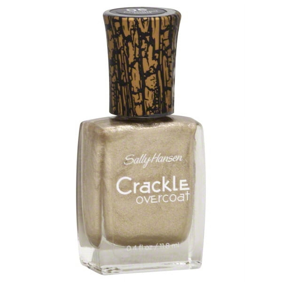 Gold Crackle Nail Polish