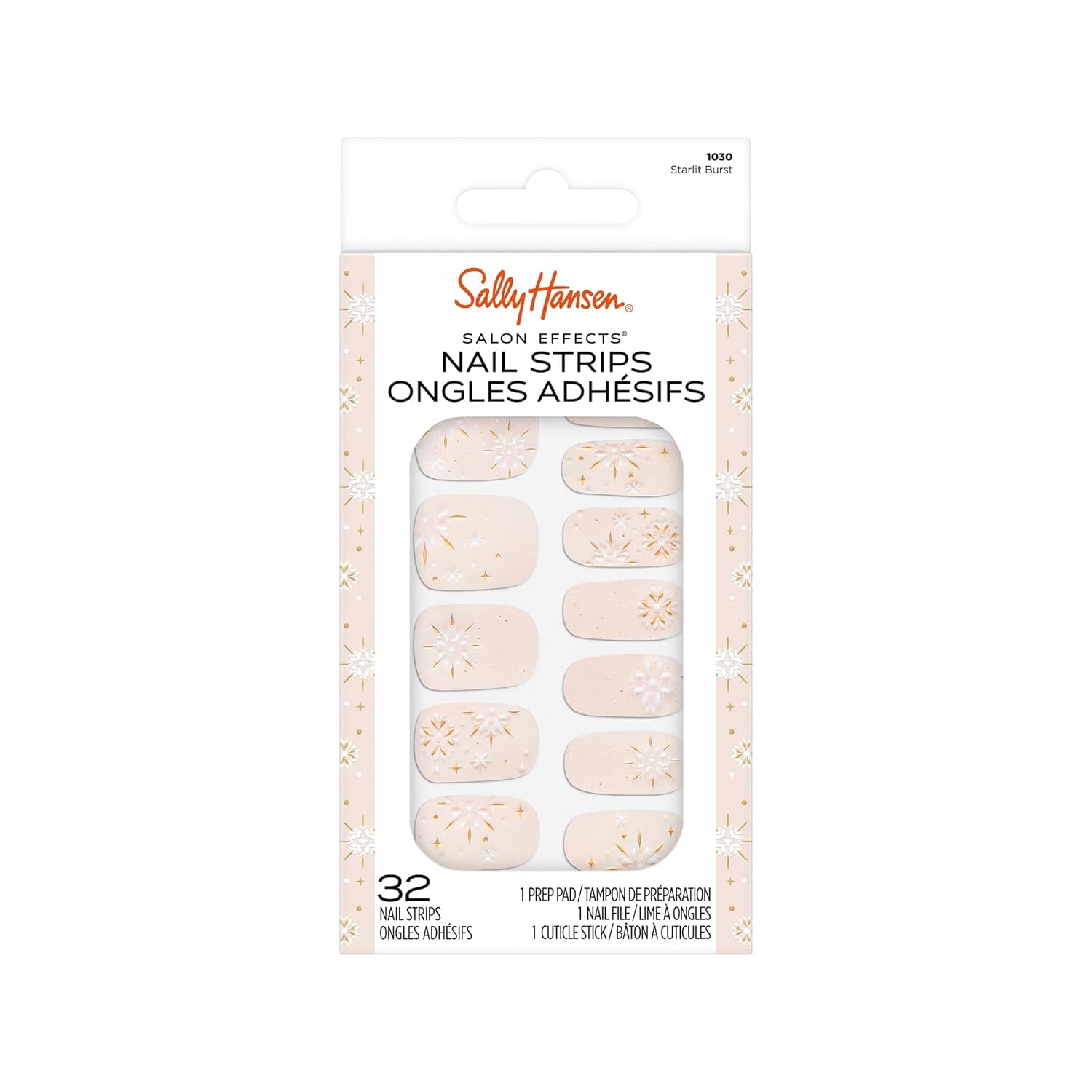 Sally Hansen Salon Effects Nail Strips, Starlit Burst, 32pcs - Walmart.com