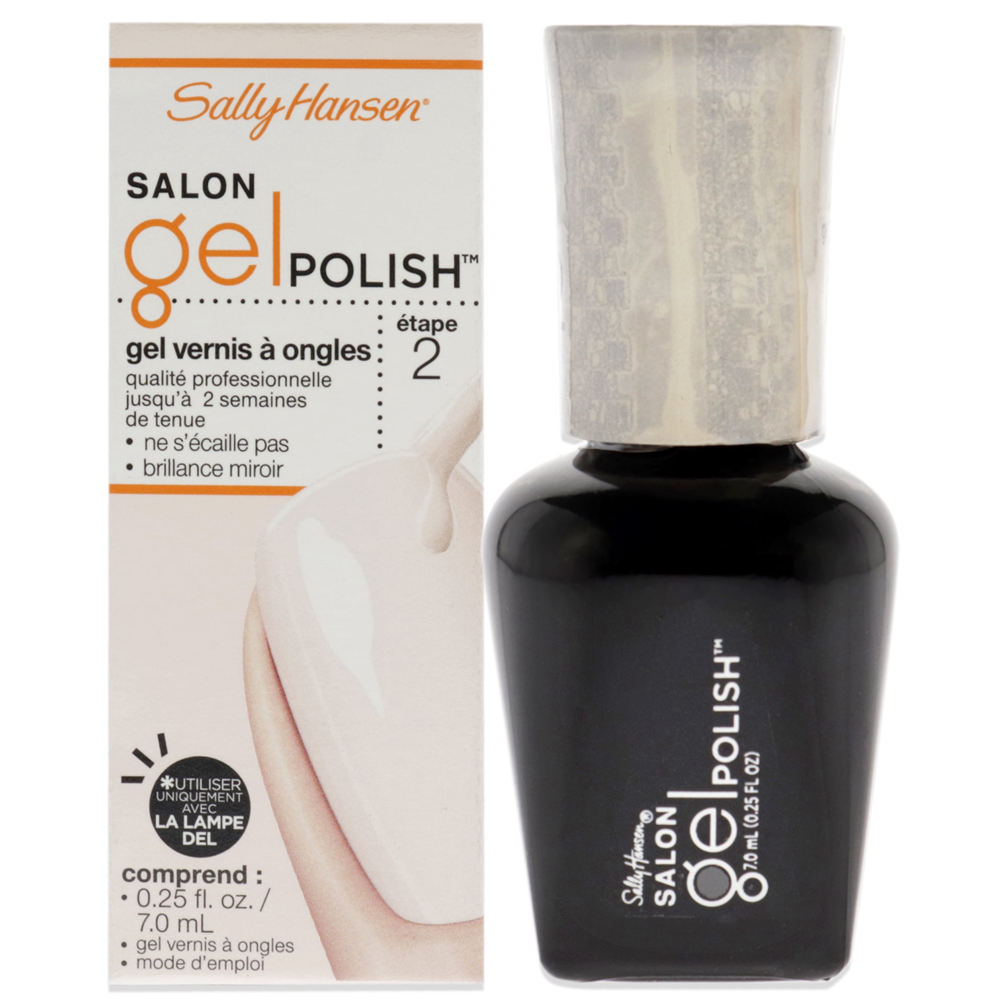 Sally Hansen Salon Gel Polish Color, Sheer Ecstasy, 0.25 oz, LED Lamp ...