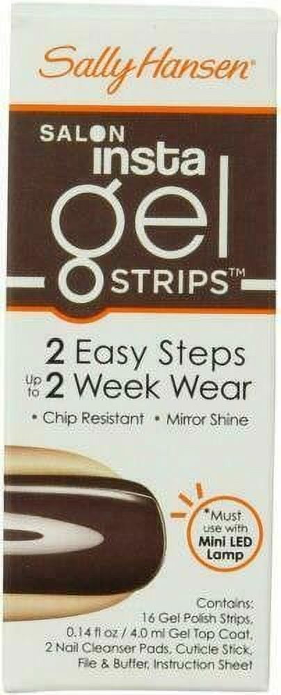 SALLY HANSEN Pro Salon Insta-Gel Strips Manicure (Combo Kit Set ...
