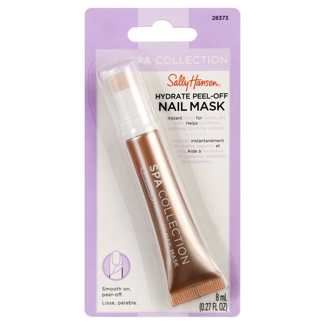 Sally Hansen Spa Collection Peel-off Nail Mask, 0.27 fl oz, Infused ...