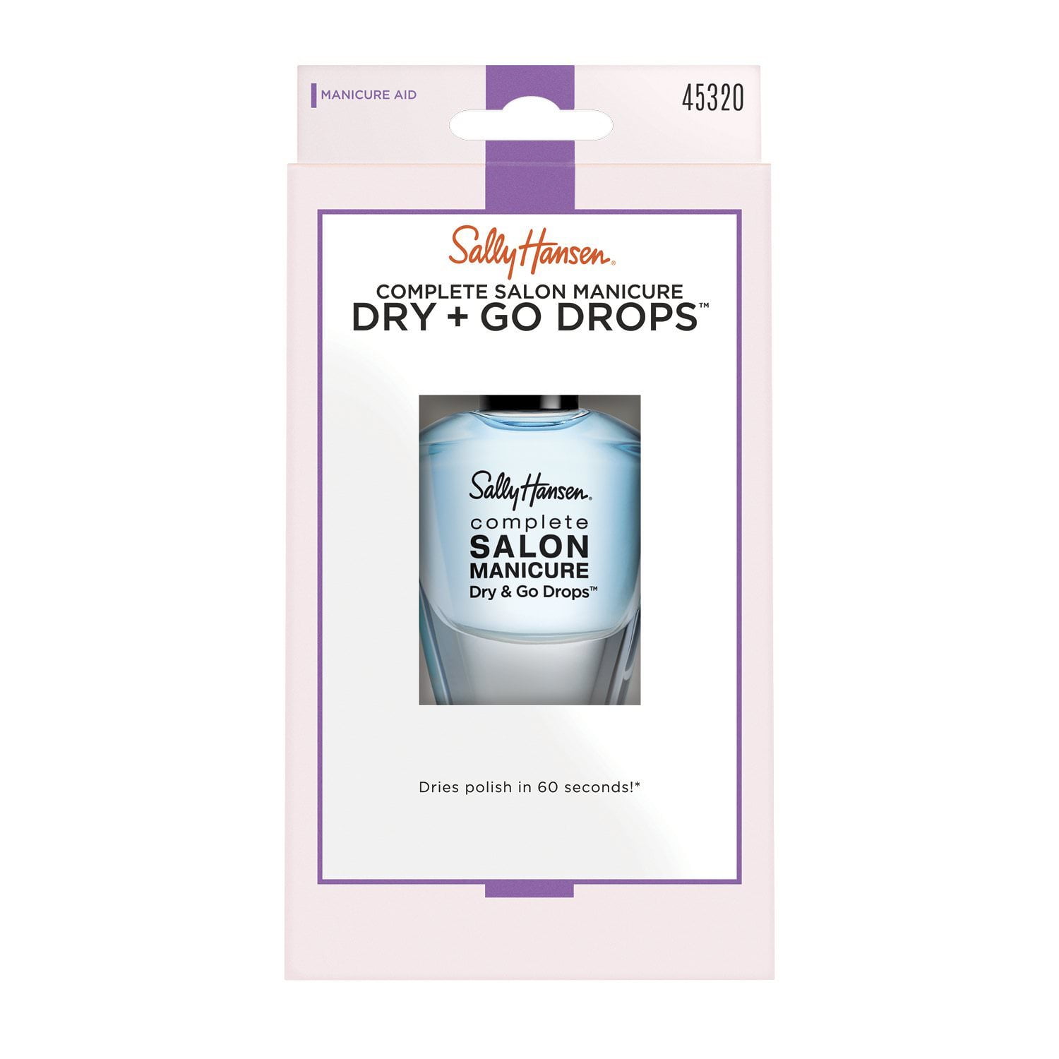 Sally Hansen Rapid Quick Nail Treatment, Salon Manicure Dry & Go Drops ...