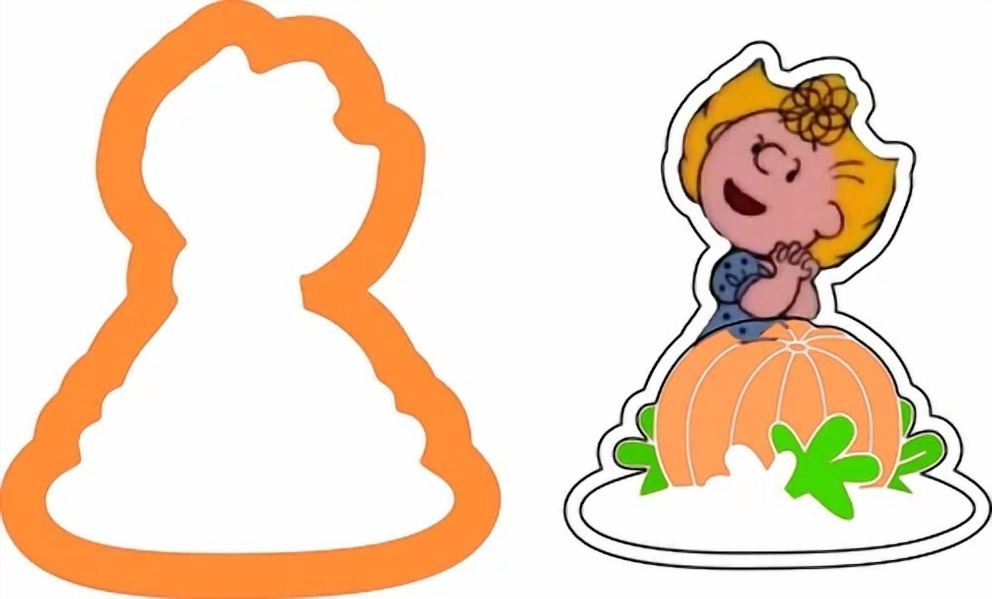 Sally Over Pumpkin Cookie Cutter - Walmart.com