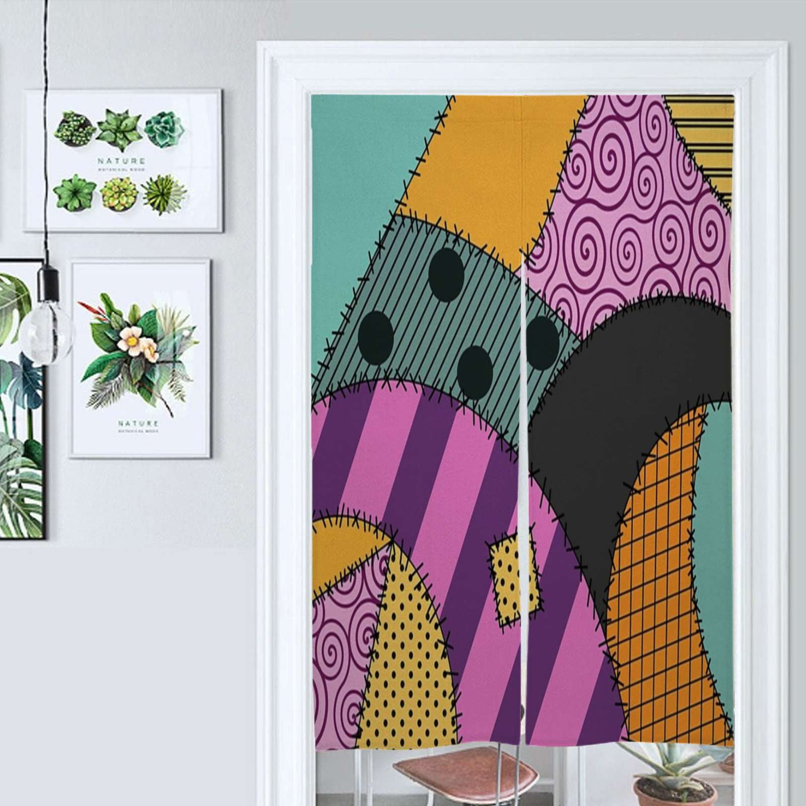Sally Ragdoll Door Curtain Nordic Living Room DoorCurtain Porch ...