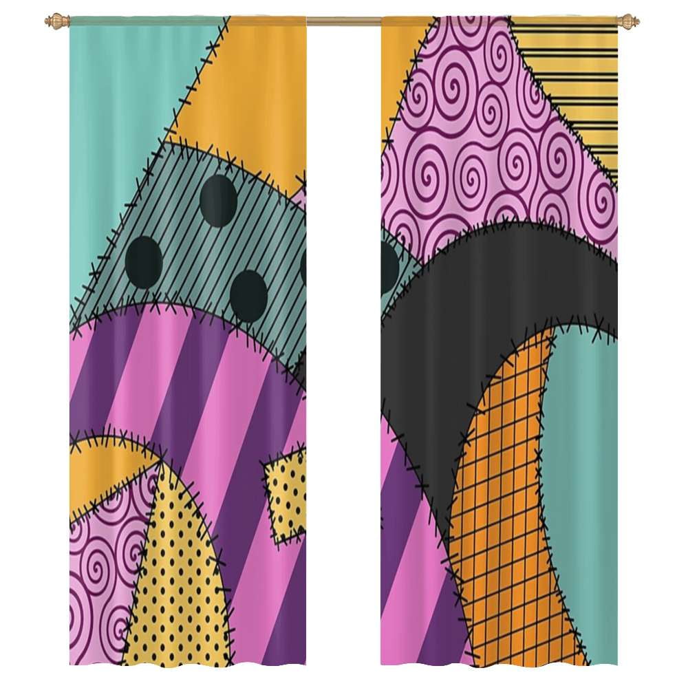 Sally Ragdoll Sheer Window Curtains for Living Room Kitchen Bedroom ...