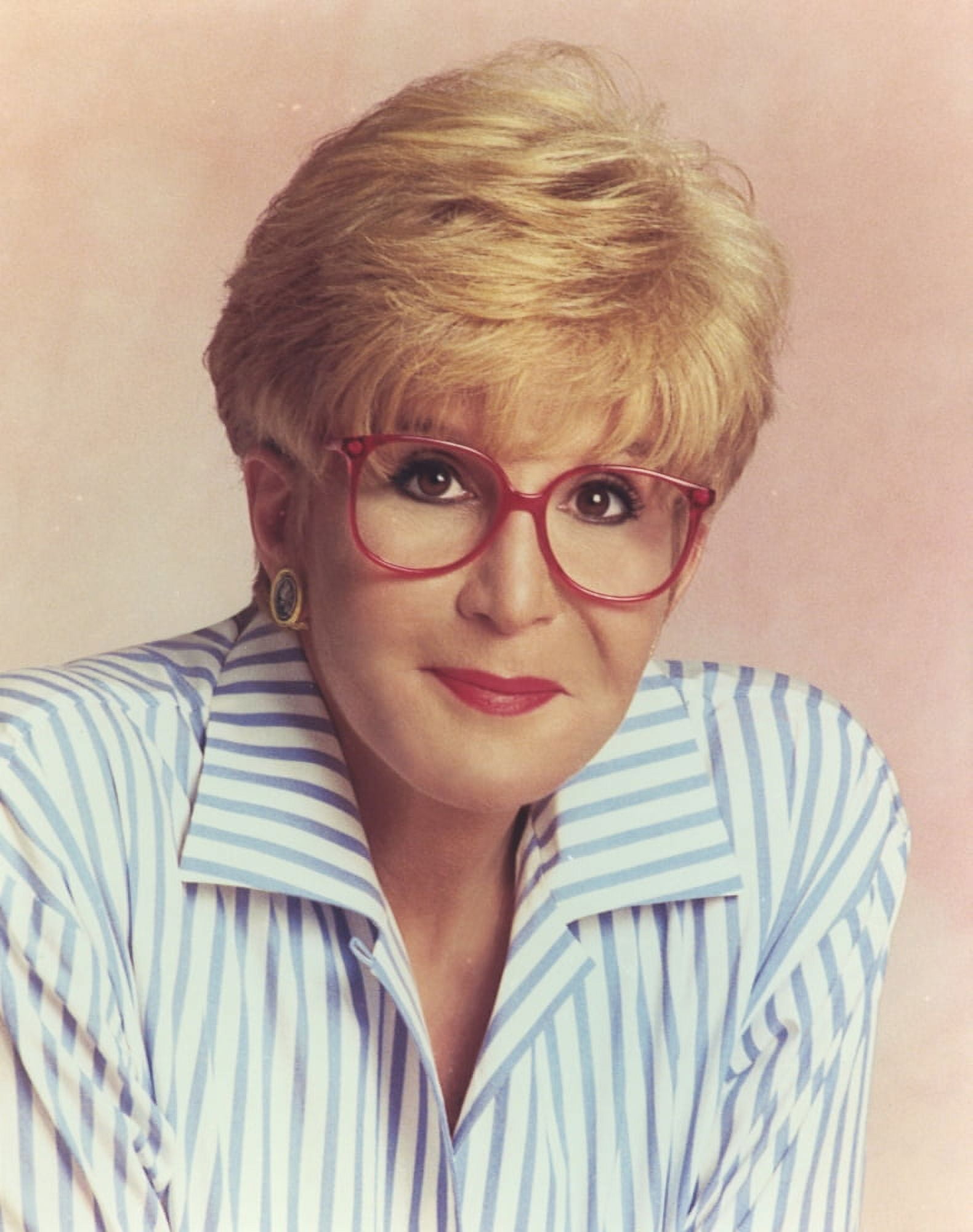 Sally Raphael in Stripes Polo Close Up Portrait Photo Print (8 x 10 ...