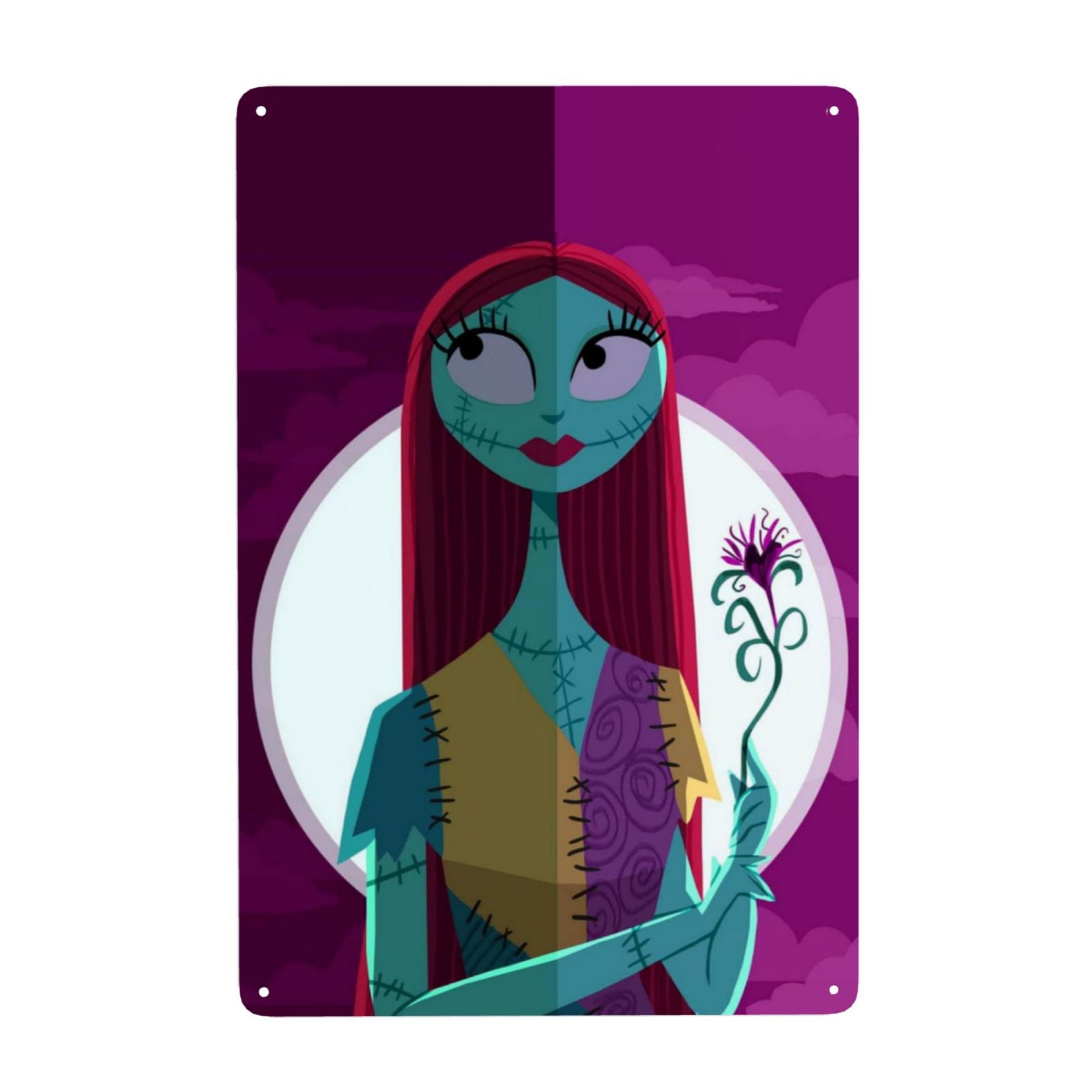 Sally The Nightmare Before Christmas Metal Tin Sign Decoration Wall Art ...