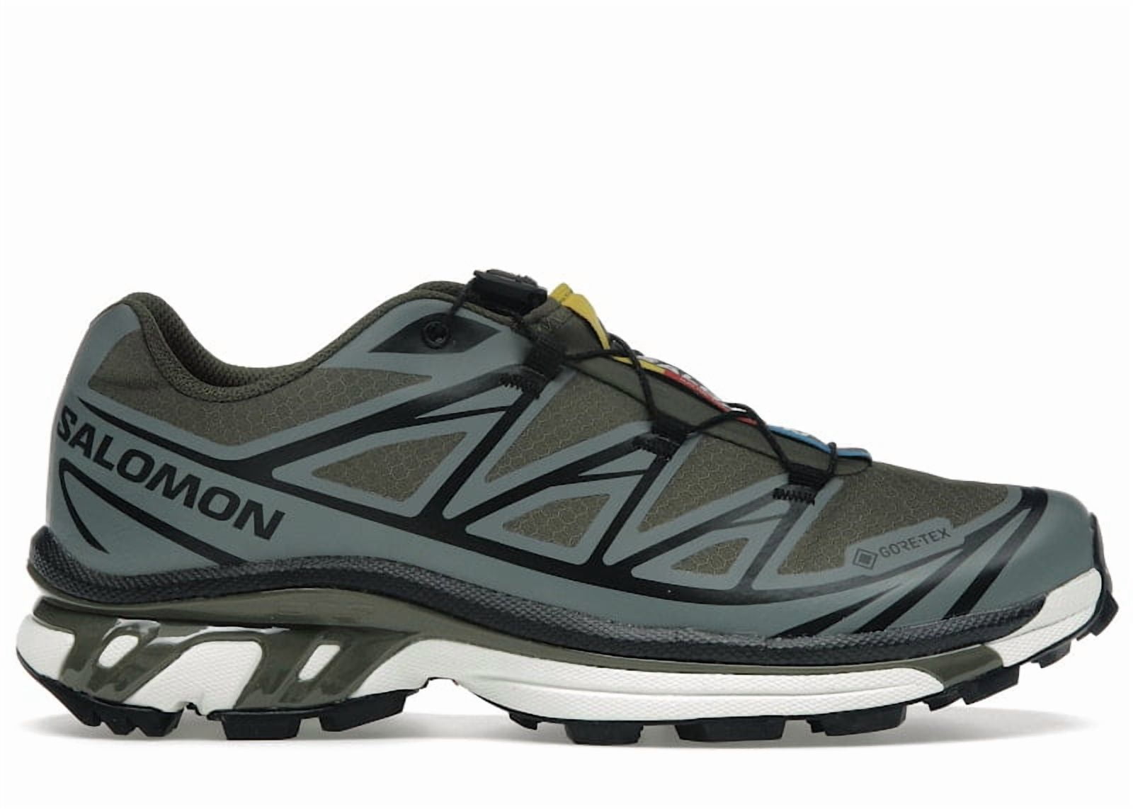 Salomon Men's XT-6 Gore-Tex Olive Night Hiking Shoes, from StockX ...