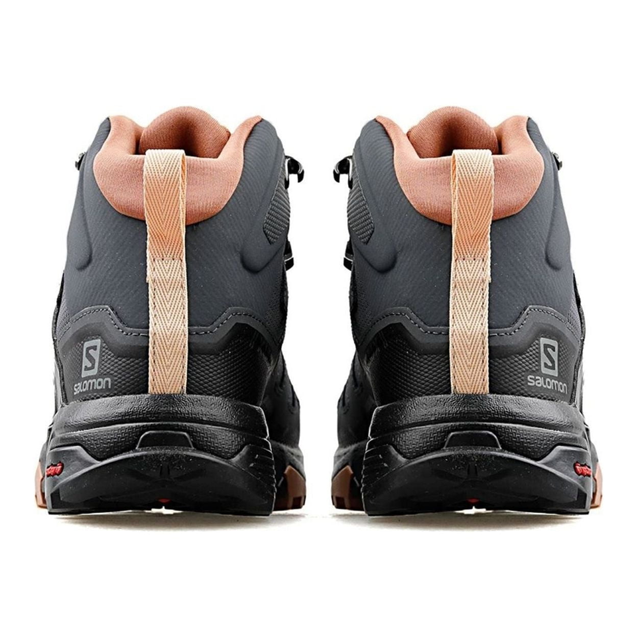 Salomon Womens X Ultra 4 Mid GORE-TEX Hiking Shoes Ebony Mocha Mousse ...