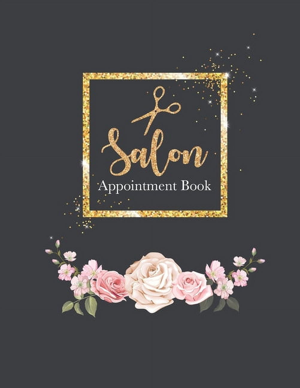 Salon Appointment Book : 4 Column Planner Personal Organizers Schedule ...