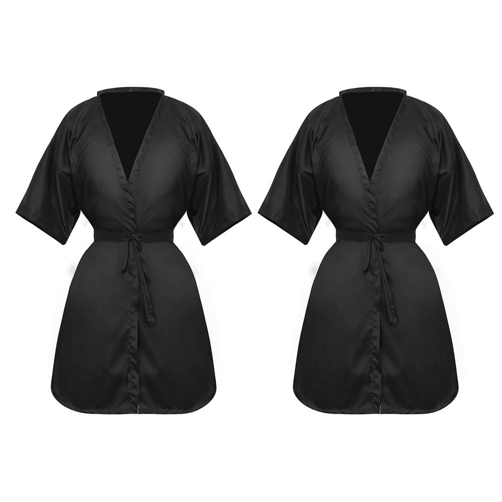 Salon Cape Gown Hairdressing Hair Robe Dyeing Smocks Barbershop Barber Capes Cutting Haircut ...