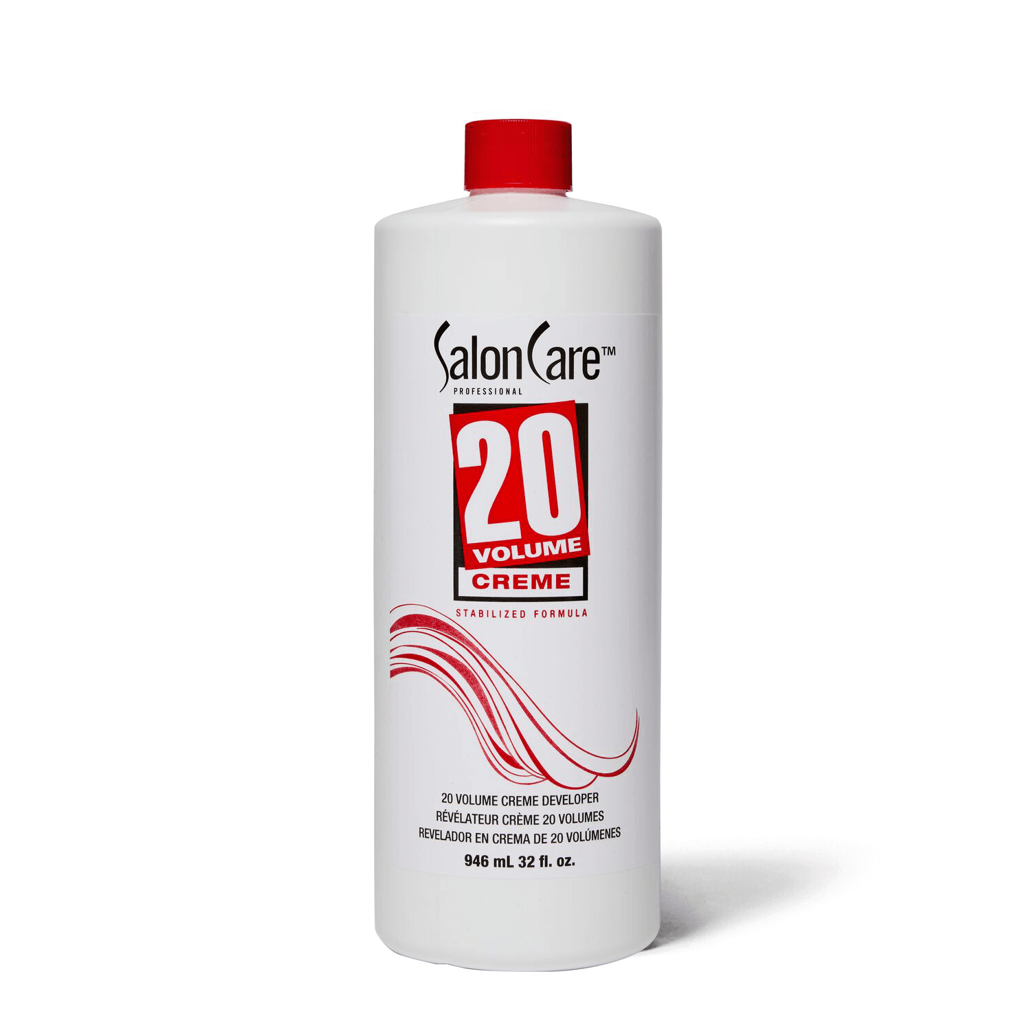 Salon Care 20 Volume Creme Developer, 32 Oz, Regular Lift, For Hair ...