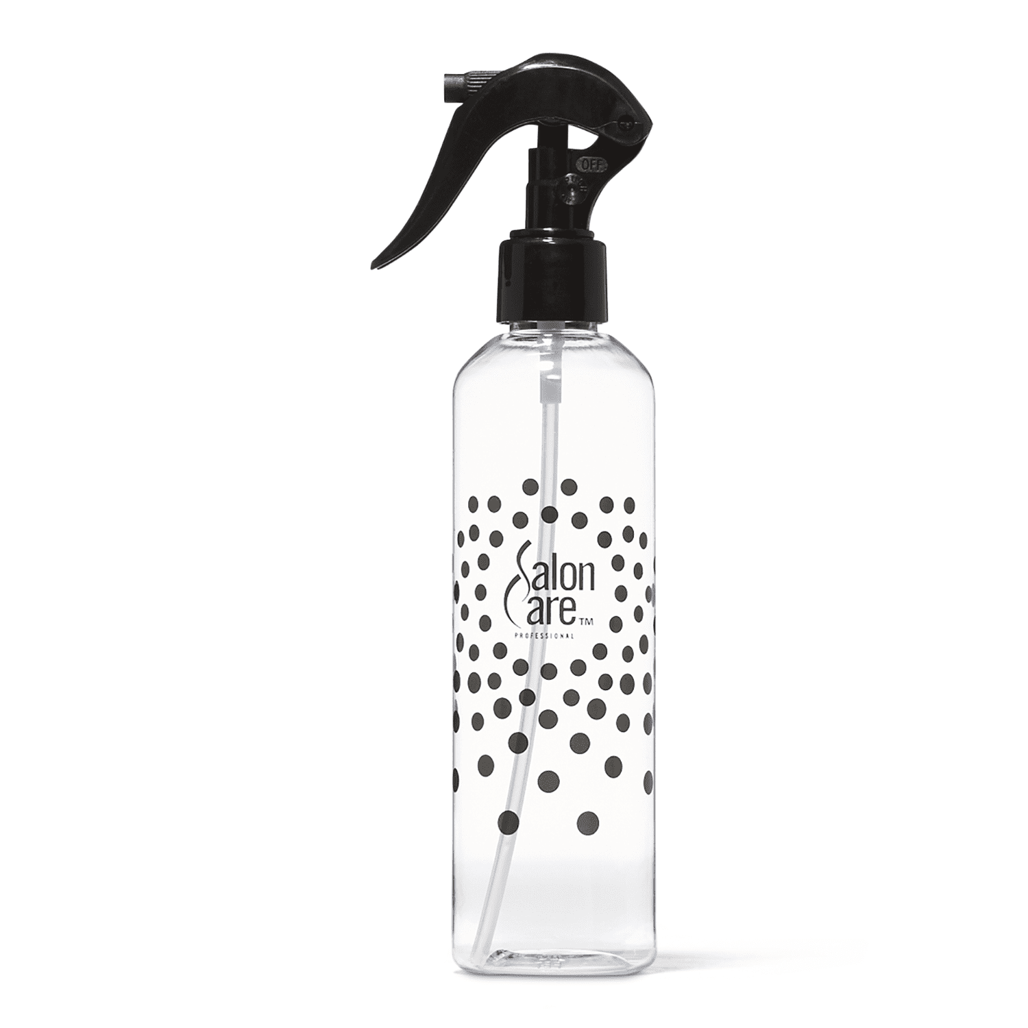 Salon Care Black & Clear Trigger Spray Bottle - Walmart.com