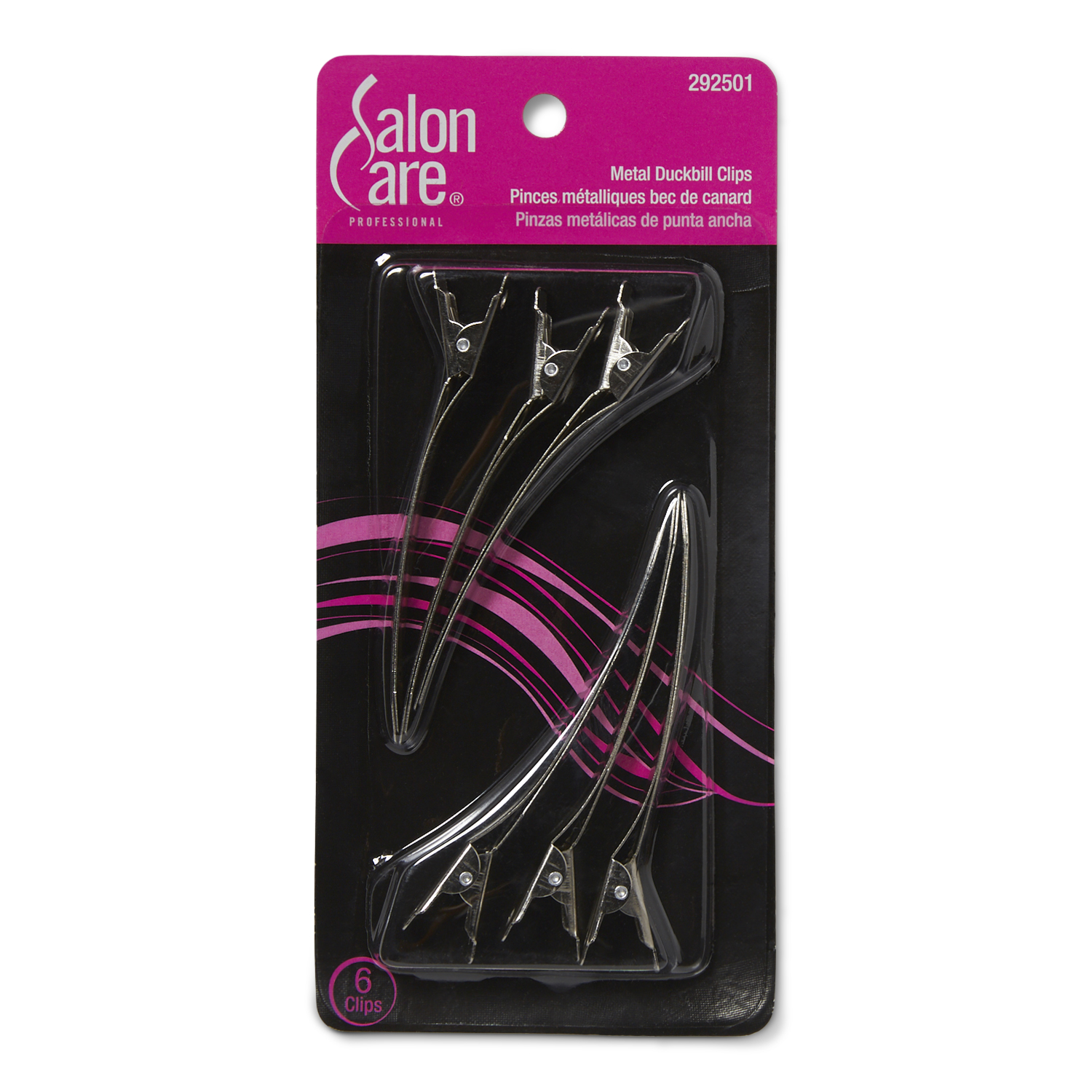 Salon Care Metal Duckbill Clips - Walmart.com