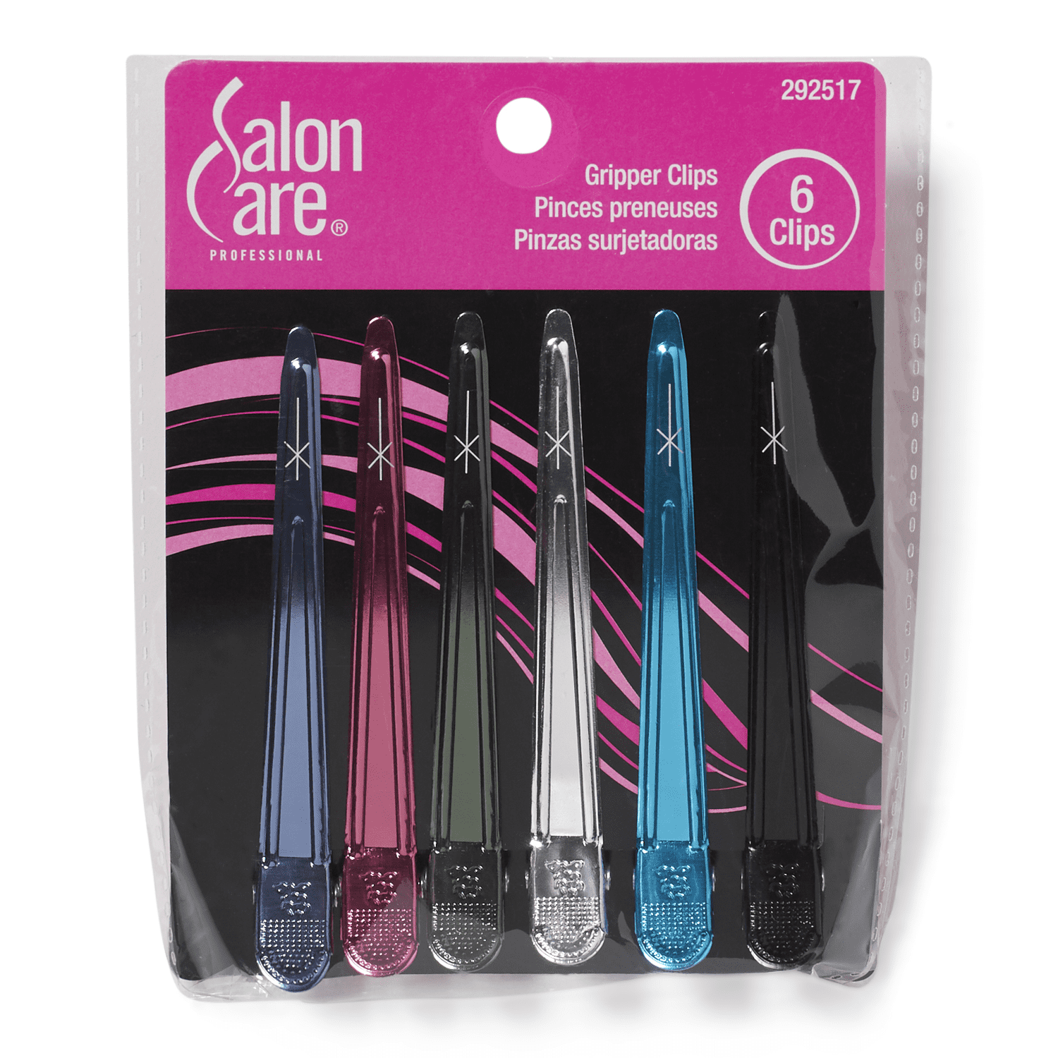Salon Care Metal Gripper Clips - Walmart.com