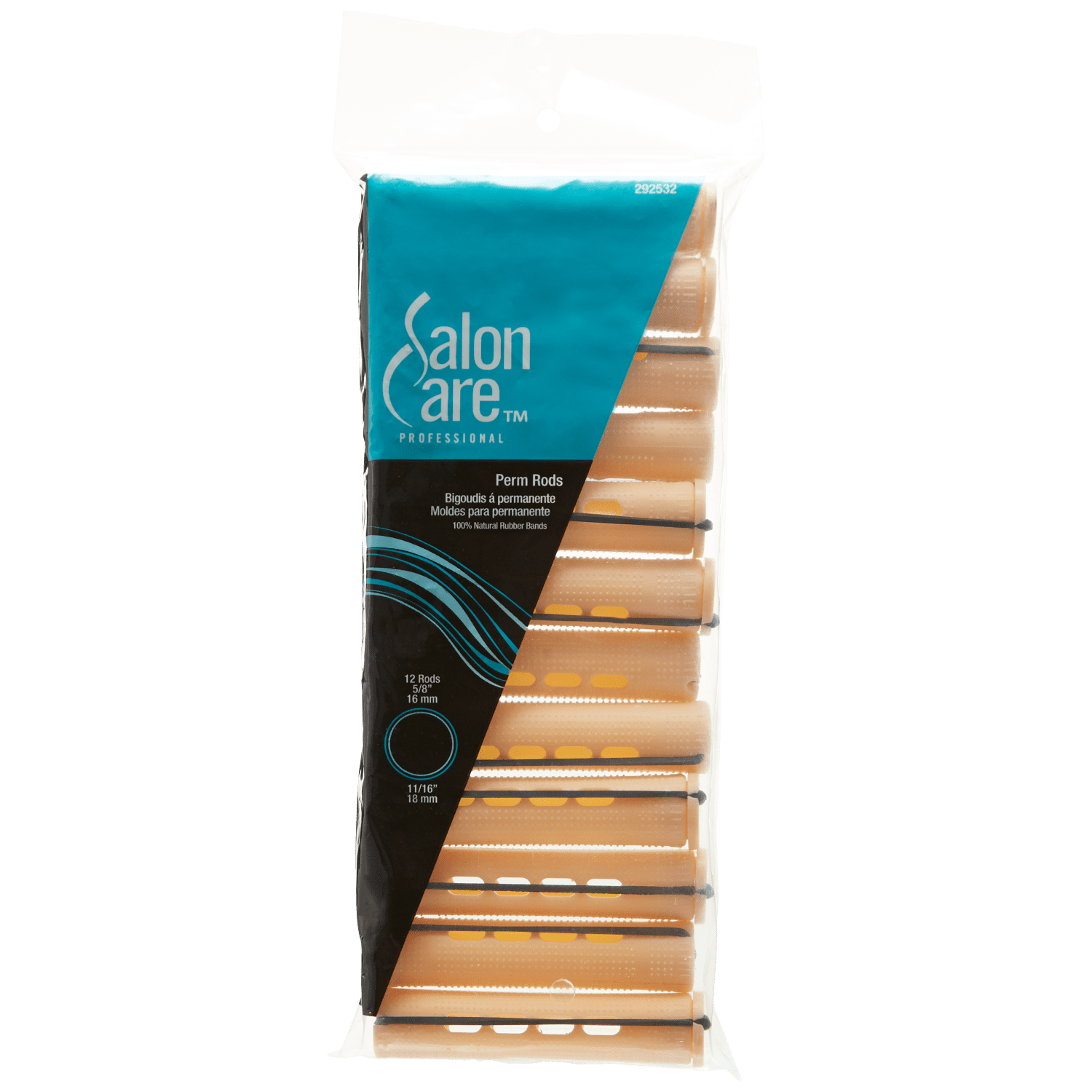 Salon Care Sand Large Curved Perm Rods Sand - Walmart.com