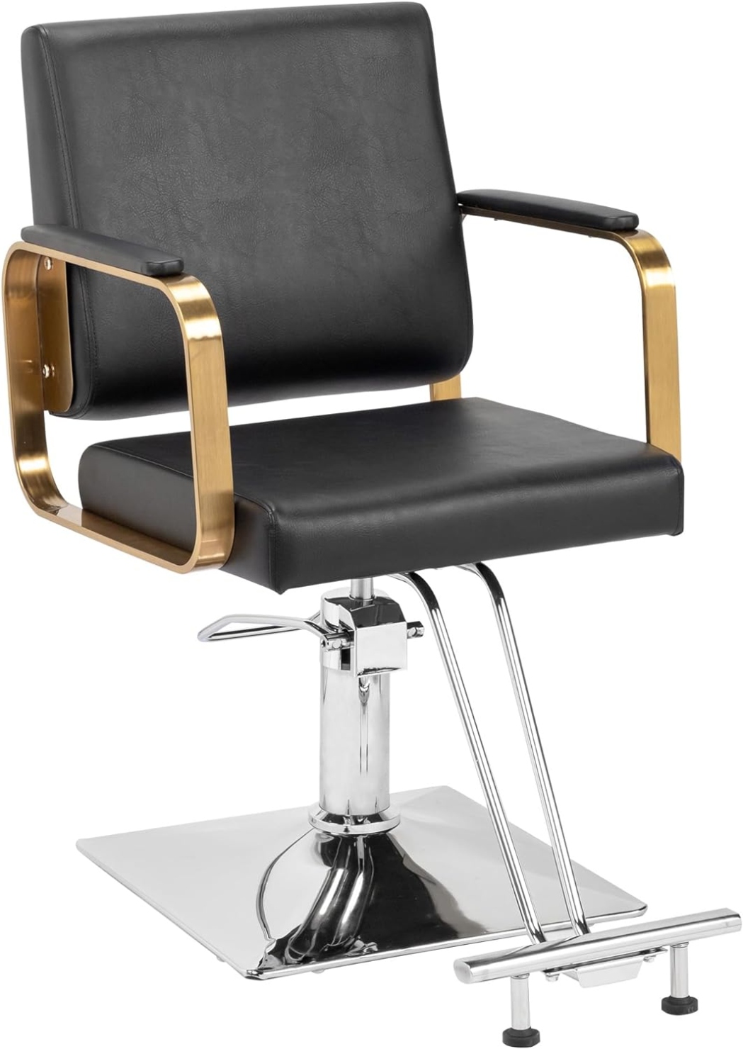 Salon Chair Styling Barber Chair, Adjustable Height & 360° Swivel for ...
