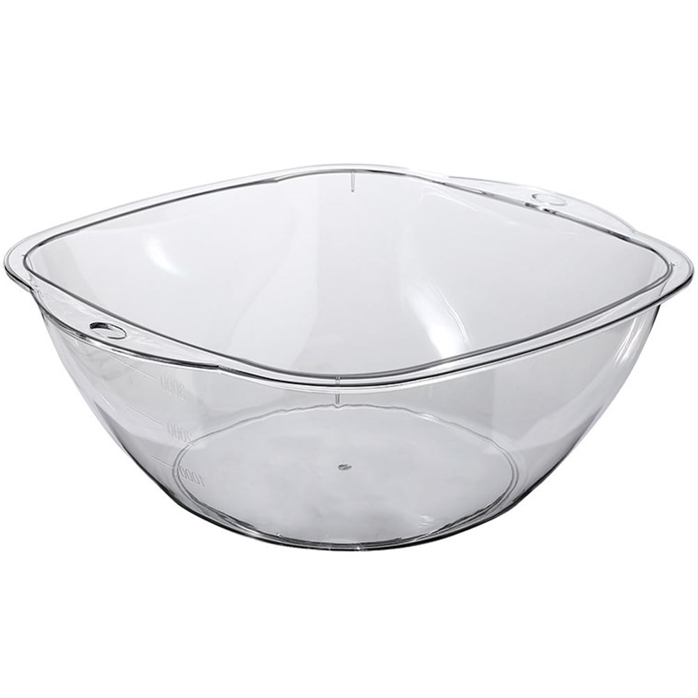 Salon Clear Washing Basin Face Cleansing Washing Basin Plastic Wash ...